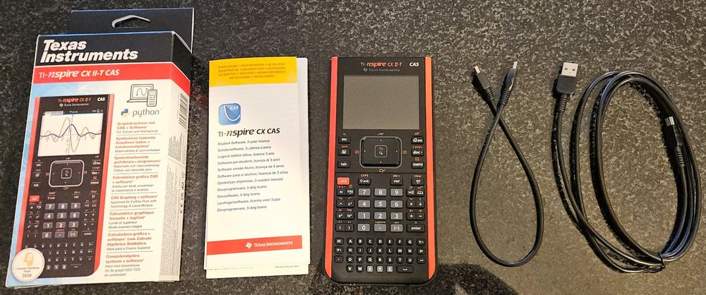 Texas Instruments TI-Nspire CX II-T CAS + Buch (Gebraucht) in Aesch BL ...