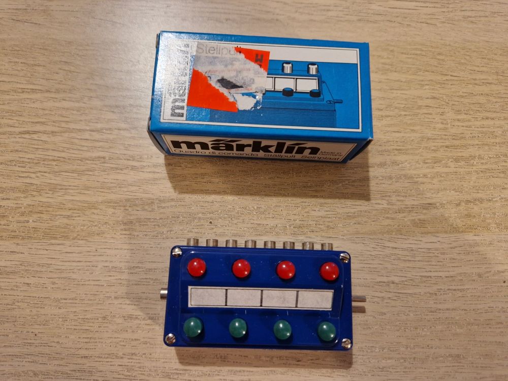 Märklin 7072 Stellpult OVP NEU (Neu und originalverpackt) in St-Aubin ...
