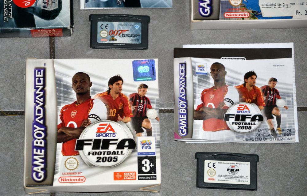 007 / Sim City 2000 / Fifa 2005 Game Boy Advance (Gebraucht) in ...