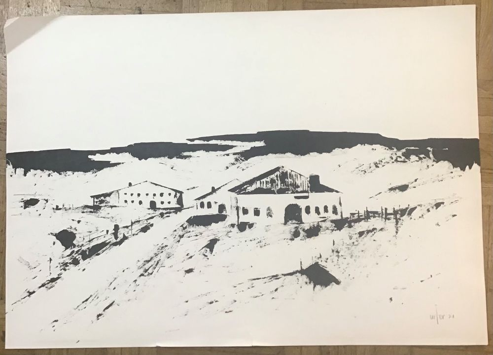 Willy URFER (1926) Landschaft Mischtecknik | Kaufen auf Ricardo