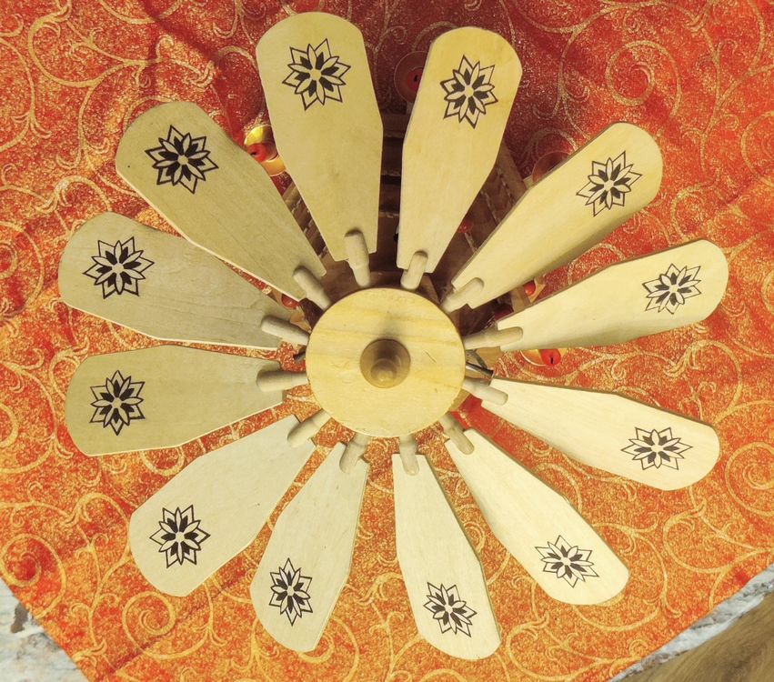 Pyramide Erzgebirge Natur-Holz Weihnachtspyramide Handarbeit | Kaufen ...