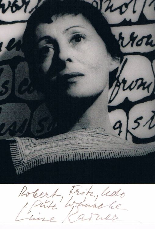 Luise Rainer 1910-2014 Autogramm signiert Foto 9x14cm (Gebraucht) in ...