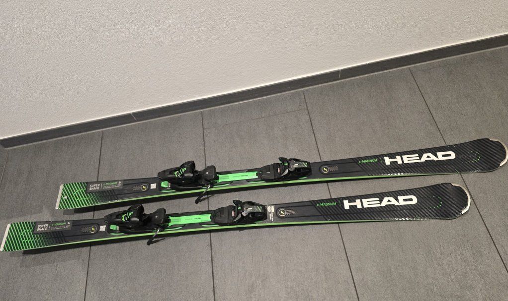 HEAD Supershape e Magnum Ski Set Top Zustand NP: 1'600 / 163 (Neu ...