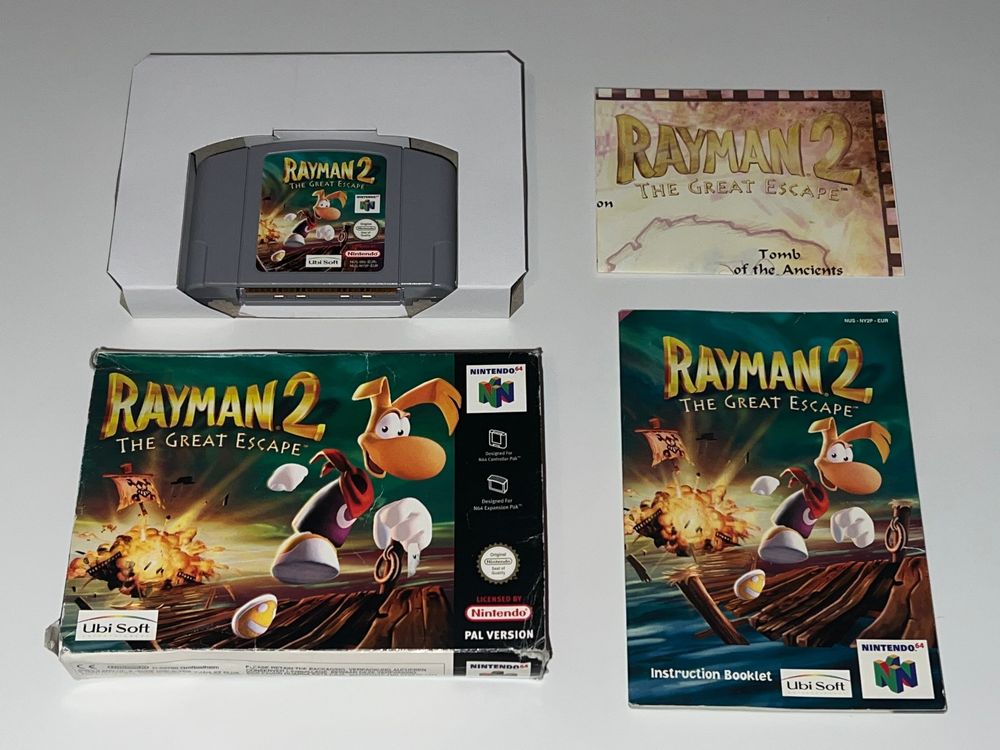 Nintendo 64 (N64) Spiel - Rayman 2: The Great Escape (OVP) | Kaufen auf ...