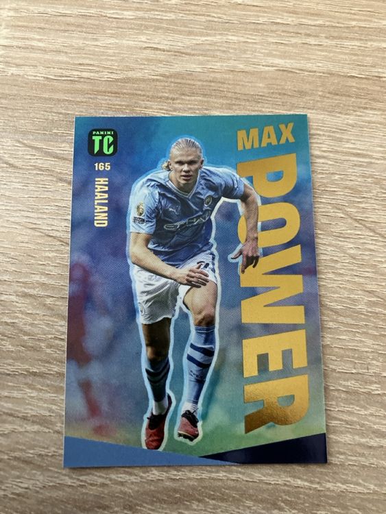 Panini Top Class 2022 Card Haaland 165 Max Power | Kaufen auf Ricardo
