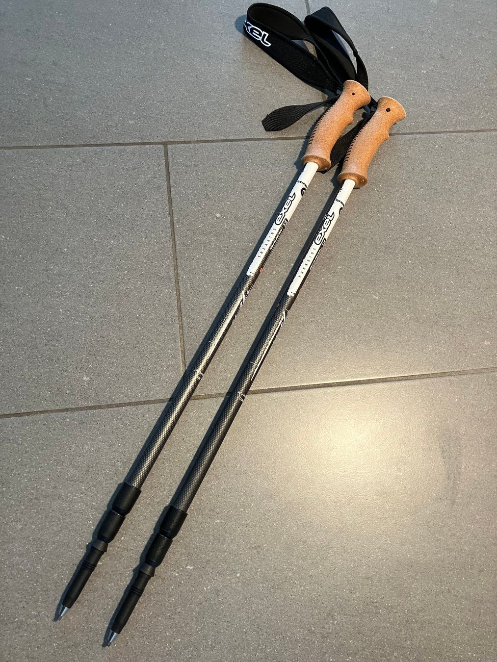 Exel Trekking Yeti C-as Stöcke, Carbon, max. Länge 140 cm (Neu (gemäss ...