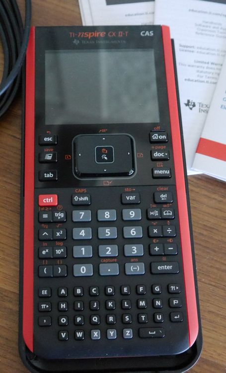 TI Nspire CX II-T CAS (wissenschaftlicher Taschenrechner) | Kaufen auf ...
