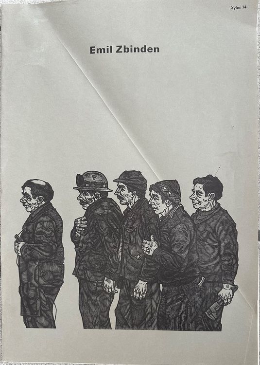 Emil Zbinden (1908-1991) Mappe mit Mehreren Lithographien (Gebraucht ...