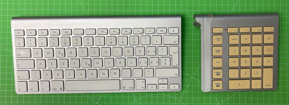 Apple Magic Keyboard A1314 + LMP Bluetooth numeric Keyboard | Kaufen ...