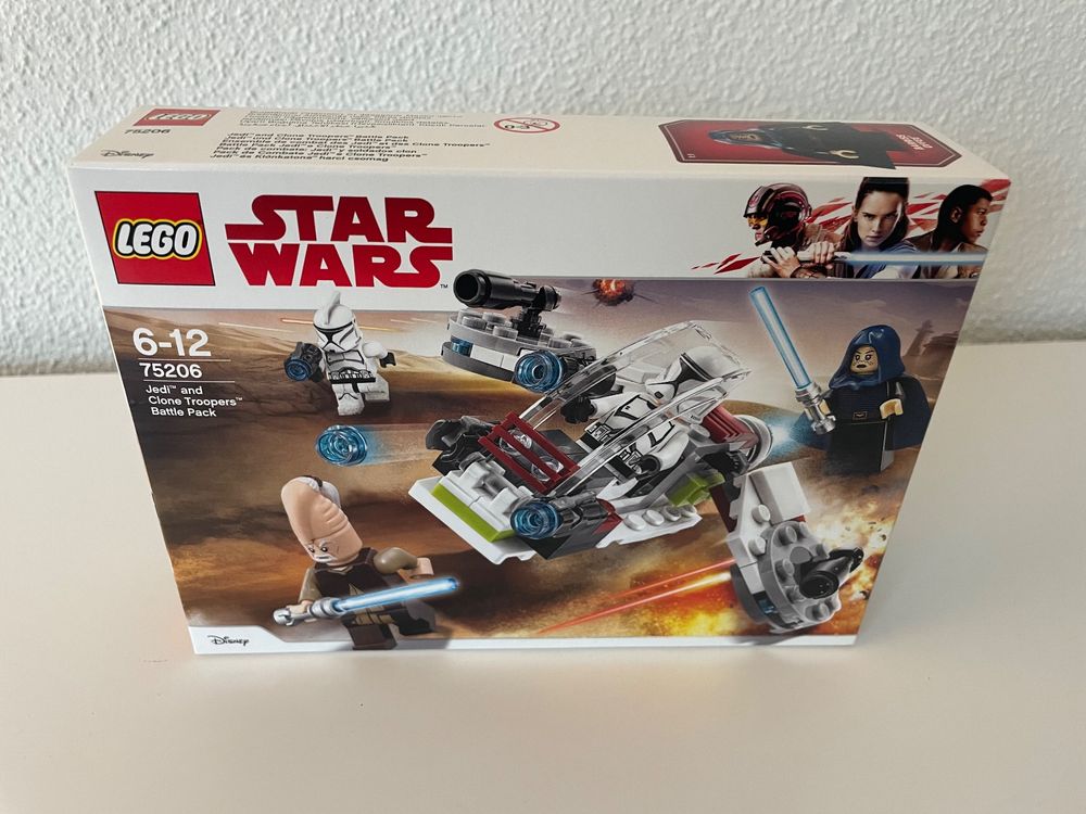 LEGO STAR WARS 75206 Jedi and Clone Troopers BattlePack NEU! (Neu und ...