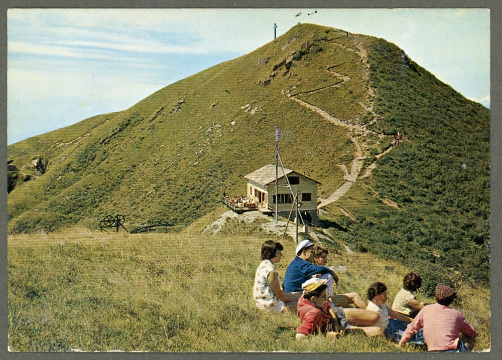AK col Monte Lema TI Vetta, Miglieglia ≈ 1962 (Gebraucht) in für CHF 3 ...