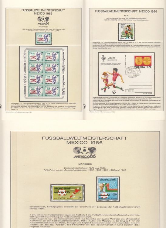 Fussball WM Mexico 1986 (Gebraucht) in Bürglen TG für CHF 10 – mit ...