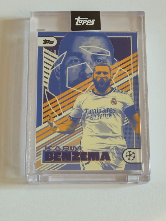 Topps Project 22 - Karim Benzema by Matt Taylor (signed!!!) (Neu und ...