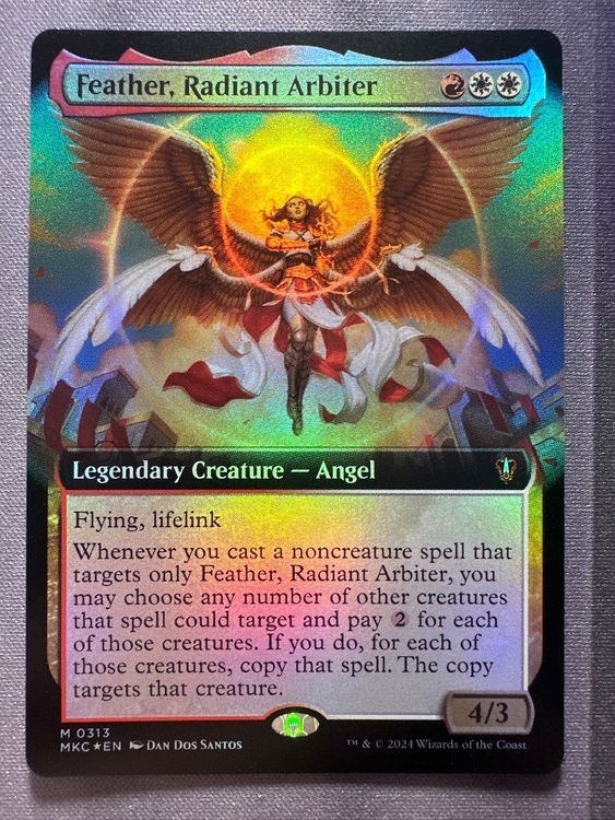 Feather, Radiant Arbiter FOIL Variant 0313 MKM (Neu (gemäss ...