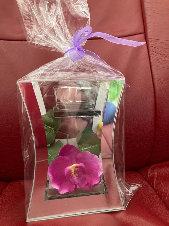 Teelichthalter aus Glas und Metall | Kaufen auf Ricardo