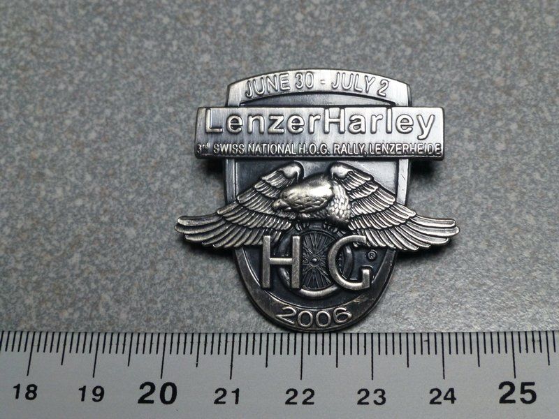 PIN PINS HARLEY DAVIDSON HOG ABZEICHEN CHAPTER (Gebraucht) in Gränichen ...