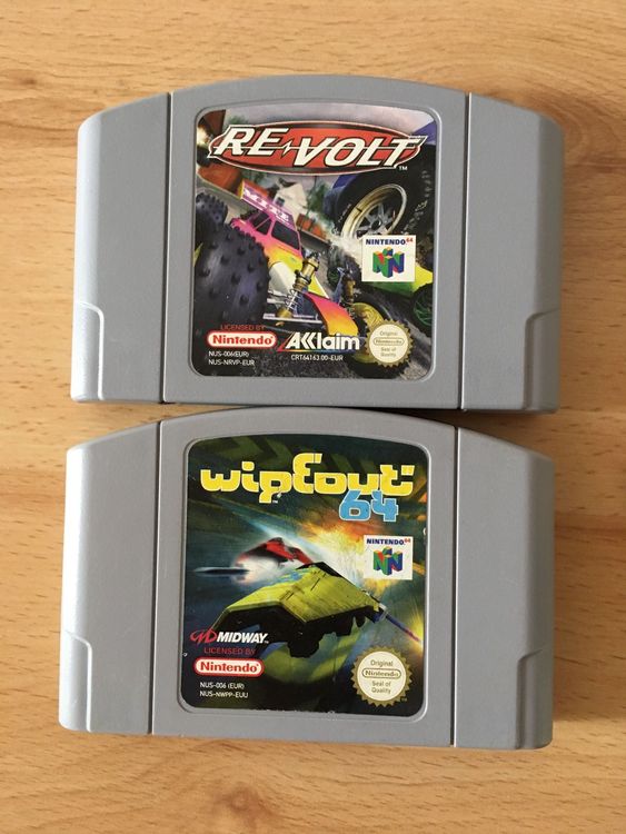 Wipeout 64 und Re-Volt 64 | Kaufen auf Ricardo