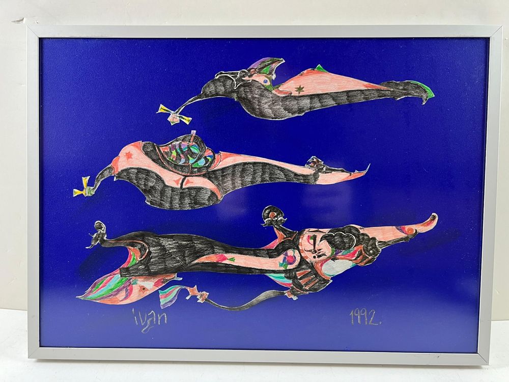 Ivan Hotz (19??-2021) Mischtechnik (Gebraucht) in Neuhausen am Rheinfall für CHF 10 – mit ...