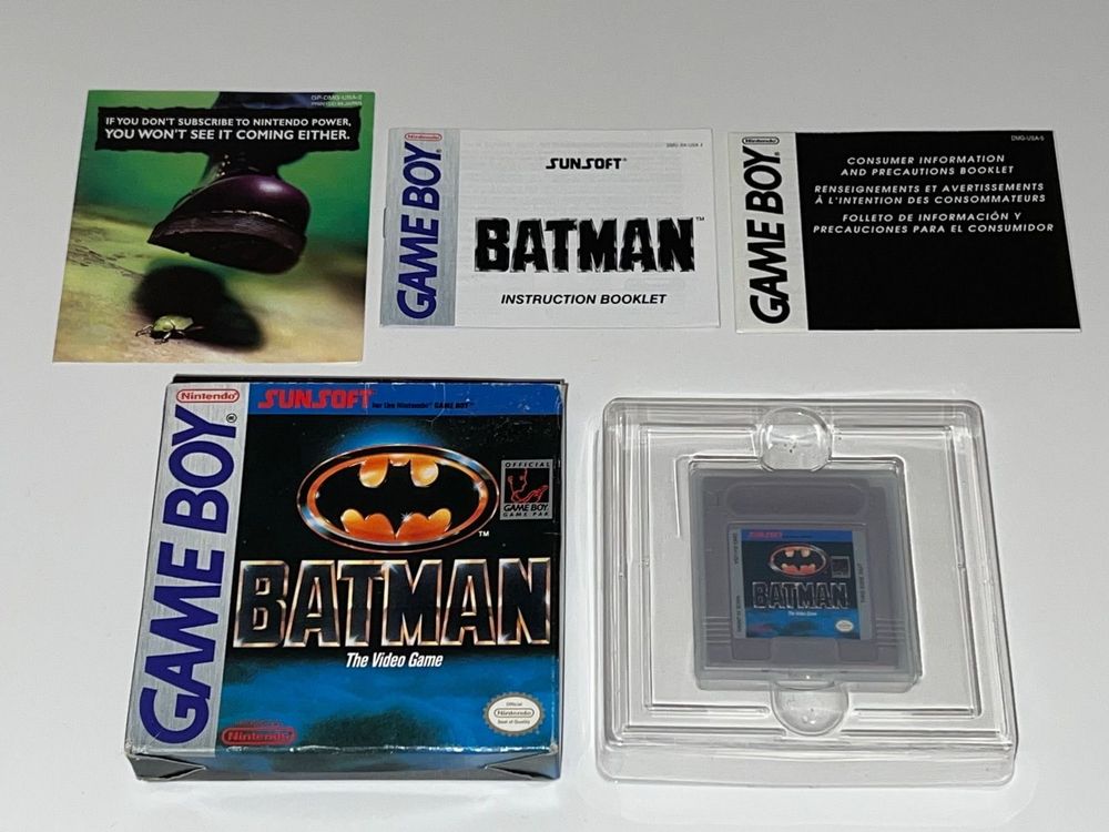 Nintendo Game Boy Classic (GB) Spiel - Batman (OVP) (Gebraucht) in ...
