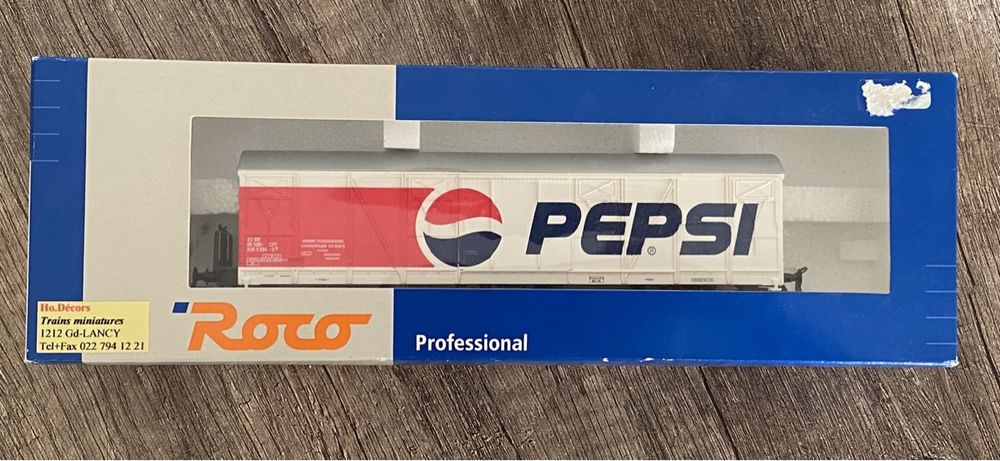 Wagon Pepsi Roco Professional HO 47586 SBB (Neu (gemäss Beschreibung ...