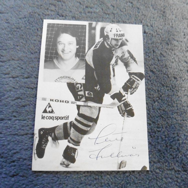 Autogramm-Foto,1982,Eishockey,Peter Sullivan,SC Langnau | Acheter sur ...