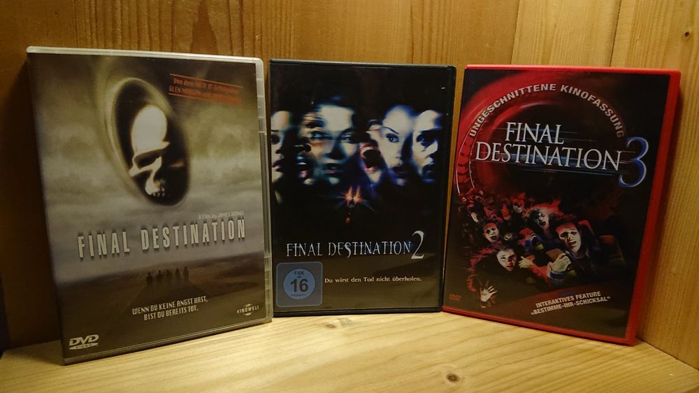 FINAL DESTINATION 1 bis 3 auf DVD | Kaufen auf Ricardo