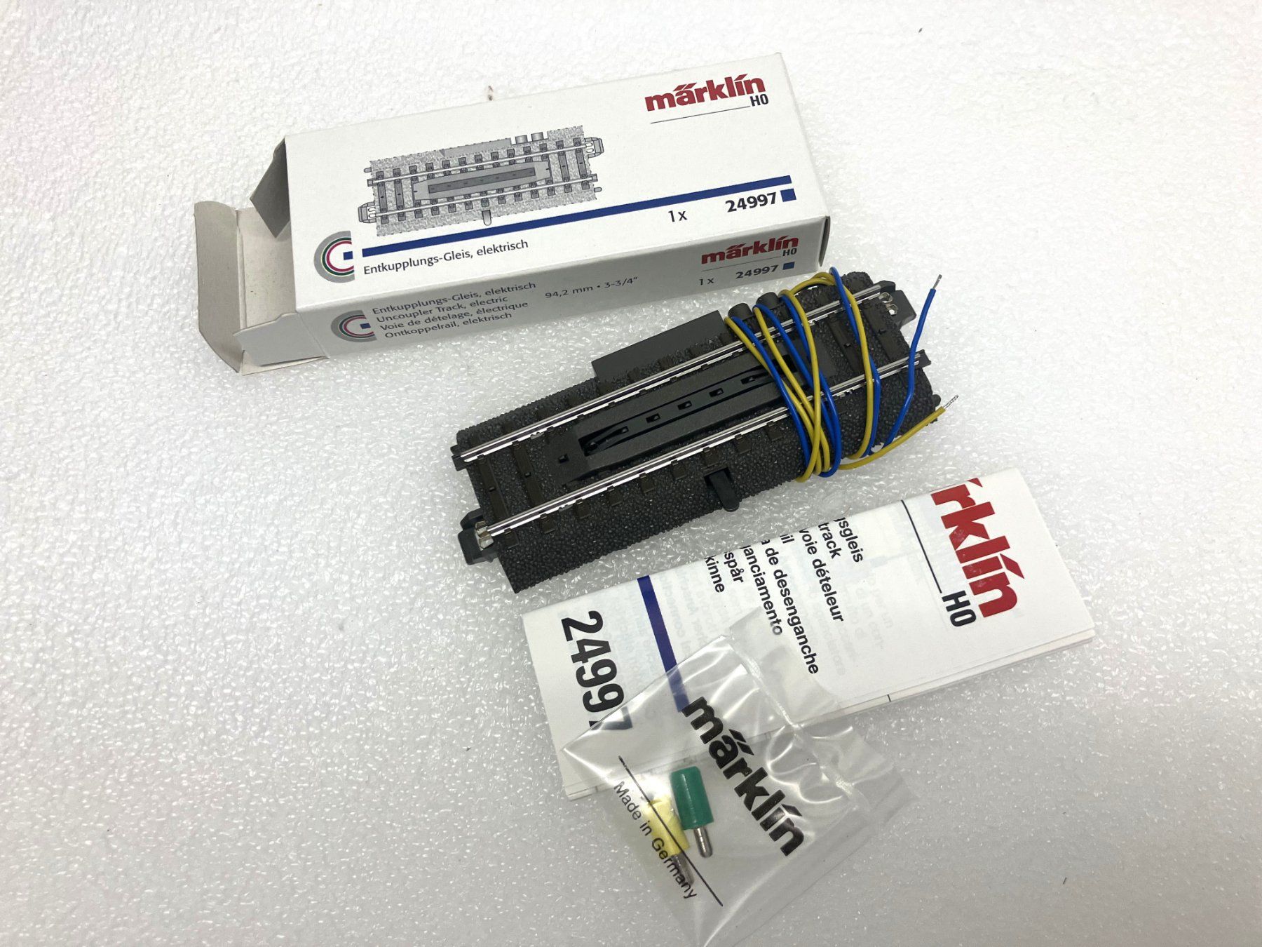 märklin 24997 C-Gleis: 1x Entkupplungsgleis Länge 94,2 mm (Neu (gemäss ...