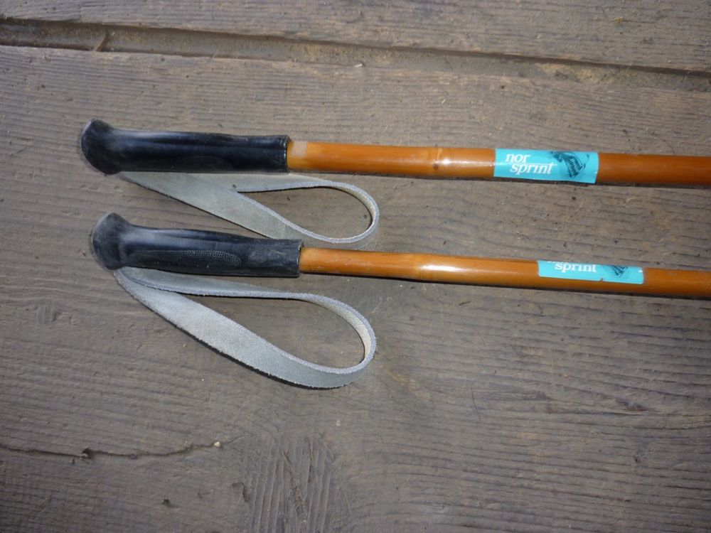 Alte Skistöcke - Bambus 135cm | Kaufen auf Ricardo