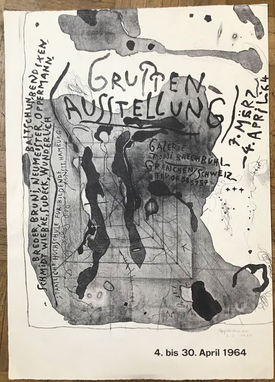 Ausstellung Plakat Unleserlich Signiert (Gebraucht) in Root für CHF 10 – mit Lieferung auf ...