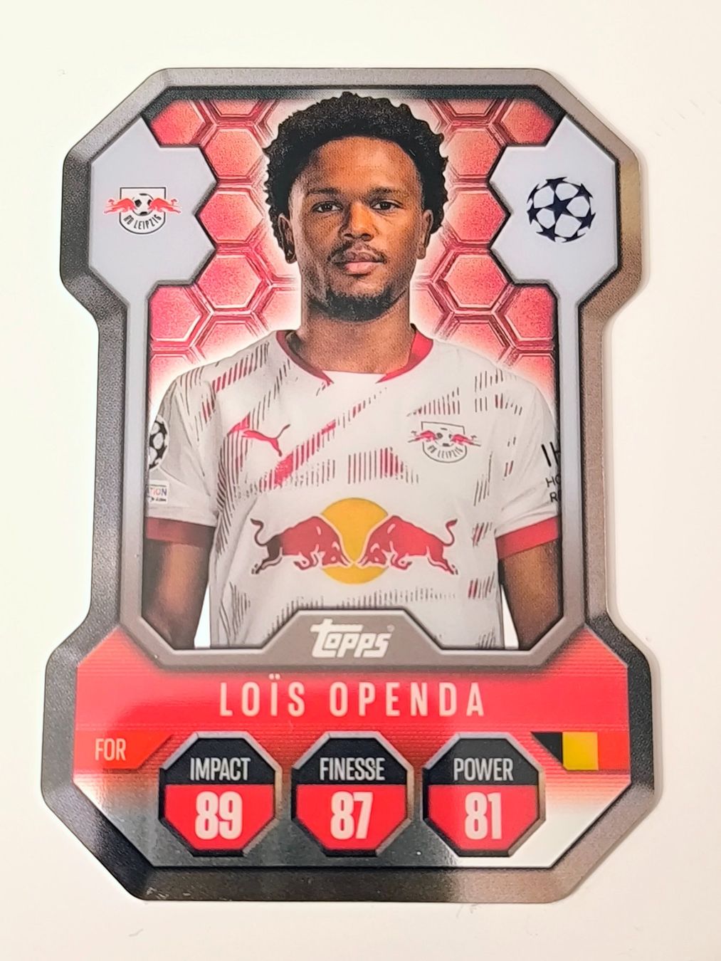 Match Attax 24/25 - Chrome Shield - Lois Openda - SH12 | Kaufen auf Ricardo