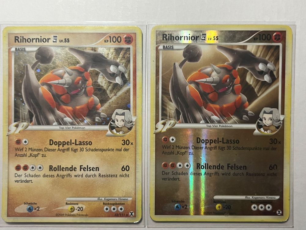2x Rihonior SP Lv. 55 Holo & Reverse Holo / DE (Gebraucht) in ...