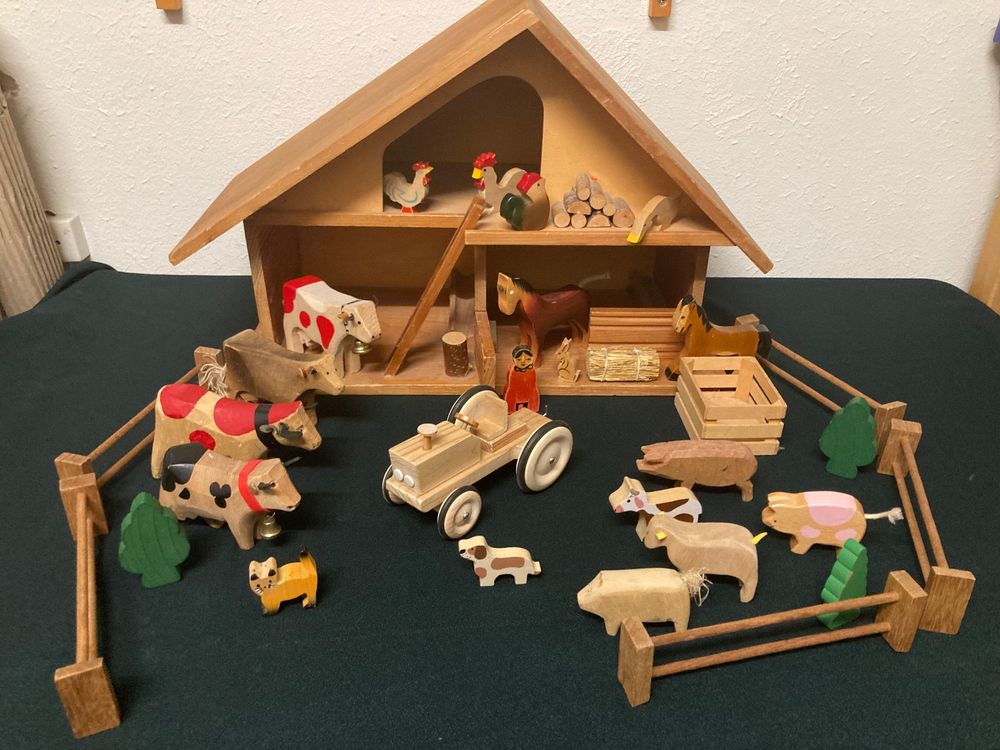Faszinierend Bauernhof Aus Holz Fotos