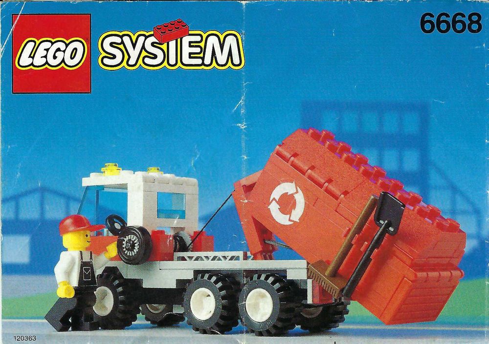 LEGO® 6668 Classic Town - Recycle Truck (Gebraucht) in Oberhofen TG für ...