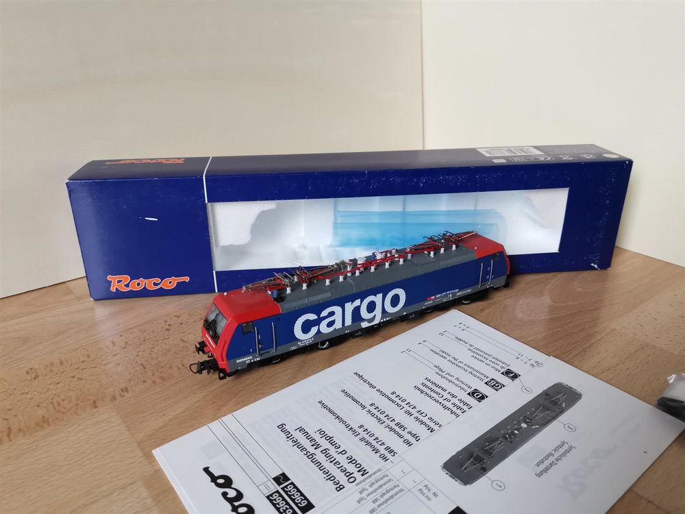 Roco 63666 - SBB Cargo Re 474 014 (Gebraucht) in Matten b. Interl für ...