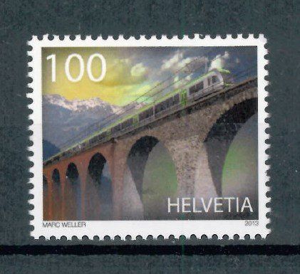 2013 Sondermarke 100 Jahre Lötschbergbahn, postfrisch ** | Kaufen auf Ricardo