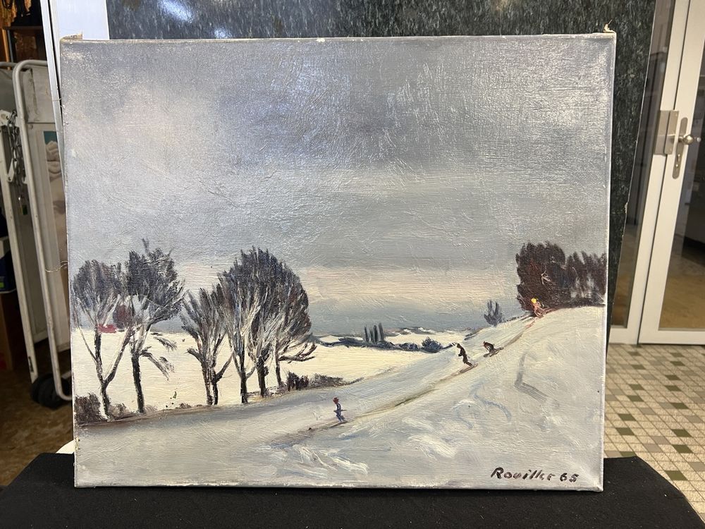 Armand Henri Rouiller(1901-1977) Huile sur toile signée 65 (D'occasion ...