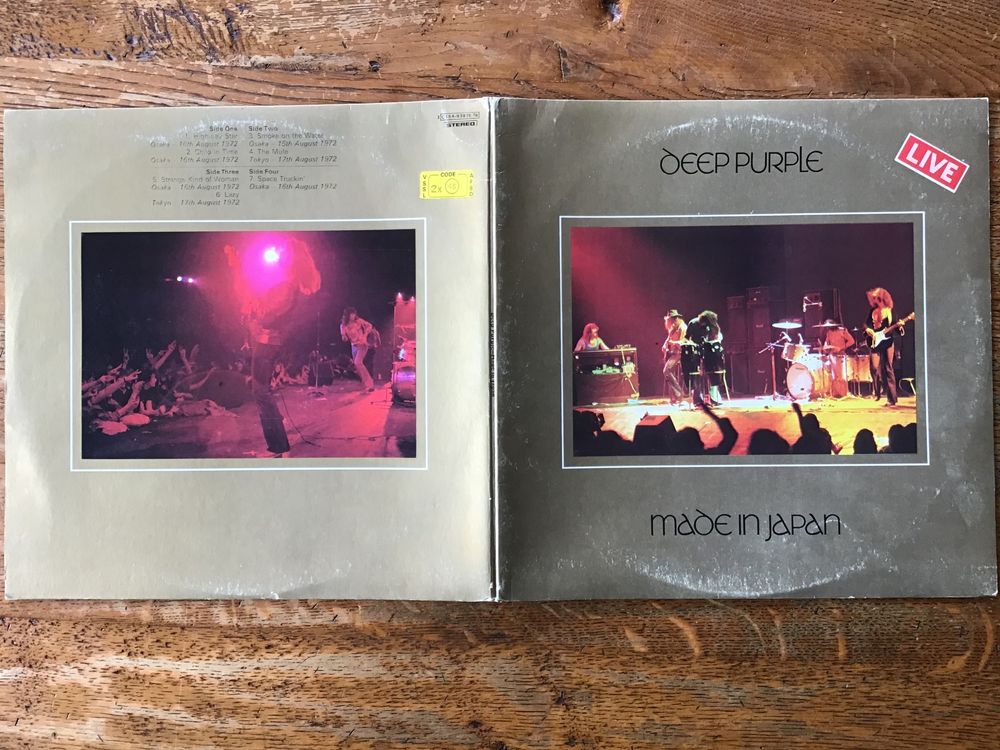 2 LP Deep Purple live in Japan (Gebraucht) in Fully für CHF 21 – mit Lieferung auf Ricardo kaufen