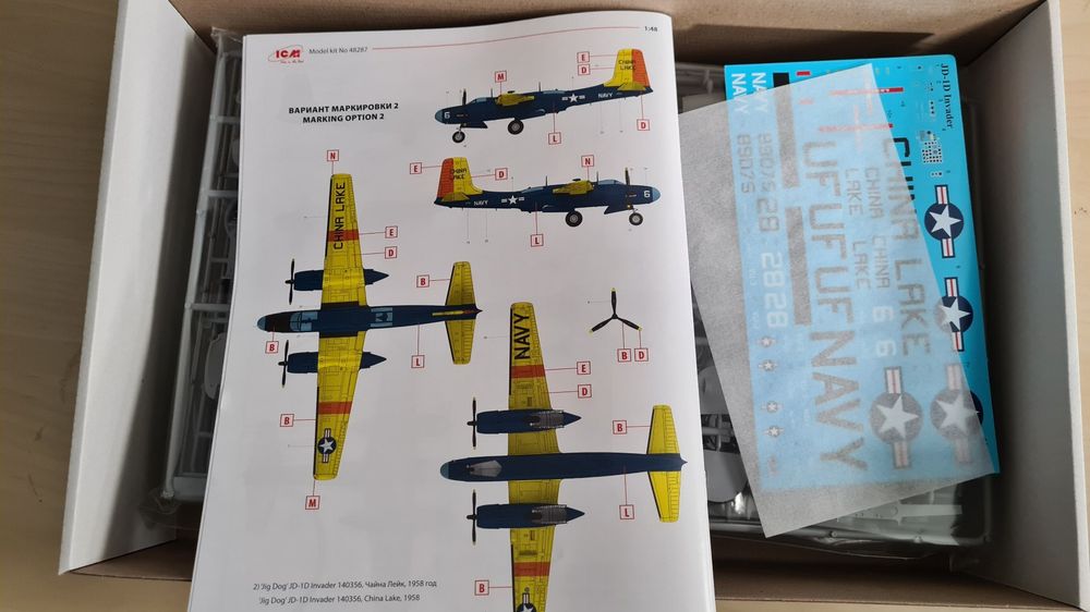 1:48 B-26 JD-1D Invader US Navy Jig Dog - ICM 48287 | Kaufen auf Ricardo