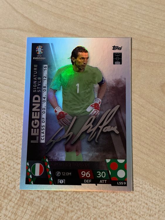 Gianluigi Buffon LSS9 Legend Topps Euro 2024 Match Attax | Kaufen auf ...