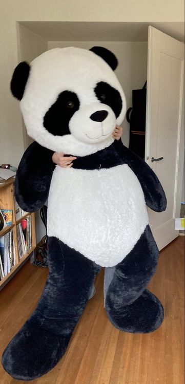 Riesen Panda XXL Plüschtier gross Kuscheltier ca 2m (Gebraucht) in ...