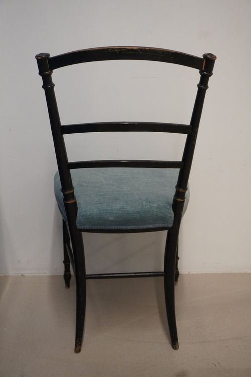 Antiker Holzstuhl Napoleon III blau (HE84) (Gebraucht) in Basel für CHF ...