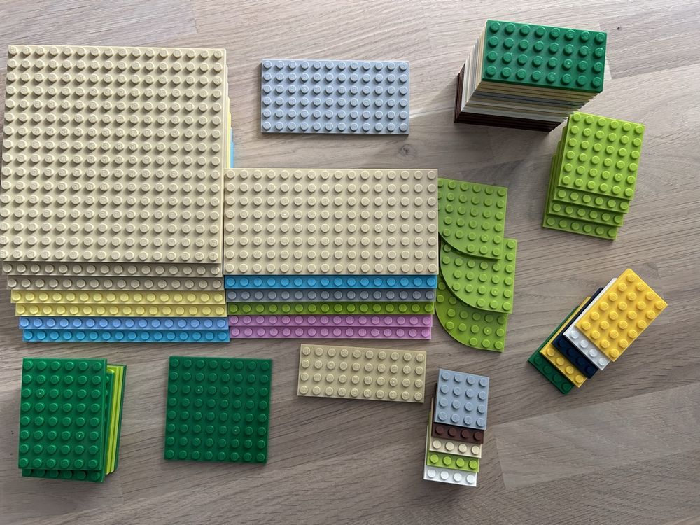 Diverse Lego Platten in unterschiedlichen Grössen (Neu (gemäss ...