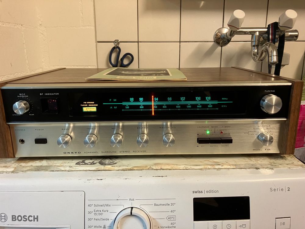 Onkyo x-3a 4 Kanal Stereo Receiver | Kaufen auf Ricardo