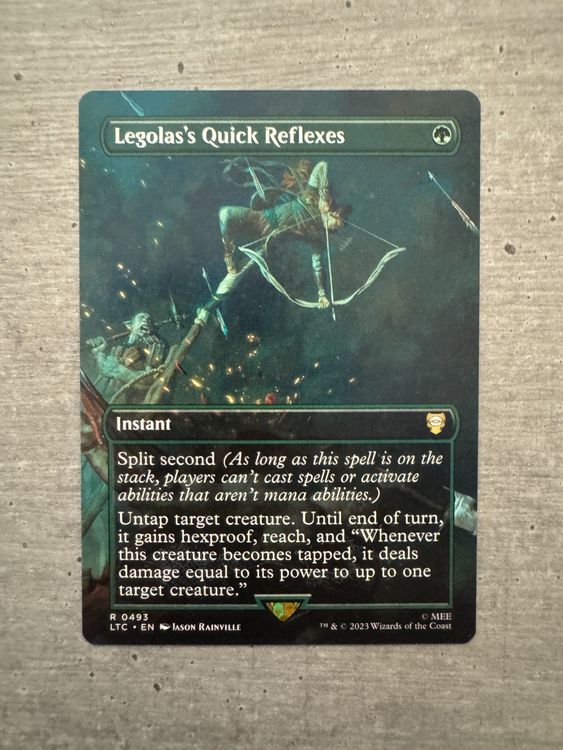 Borderless Legolas's Quick Reflexes The Lord of the Rings (Neu (gemäss ...