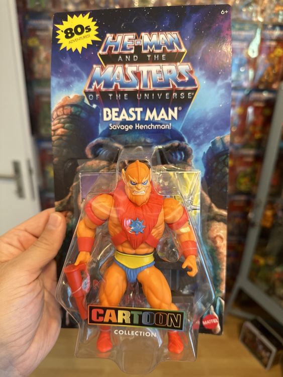 Masters of the Universe, Cartoon Collection, Beast Man, MOC (Neu und ...