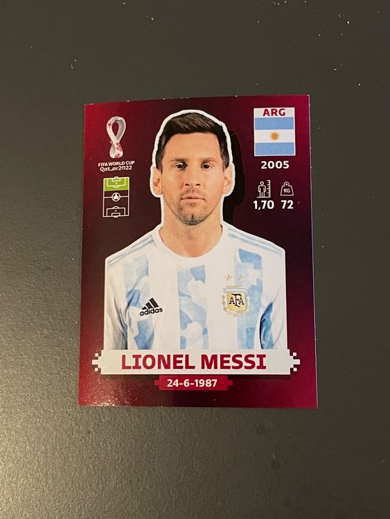 Lionel Messi Wm panini 2022 | Kaufen auf Ricardo