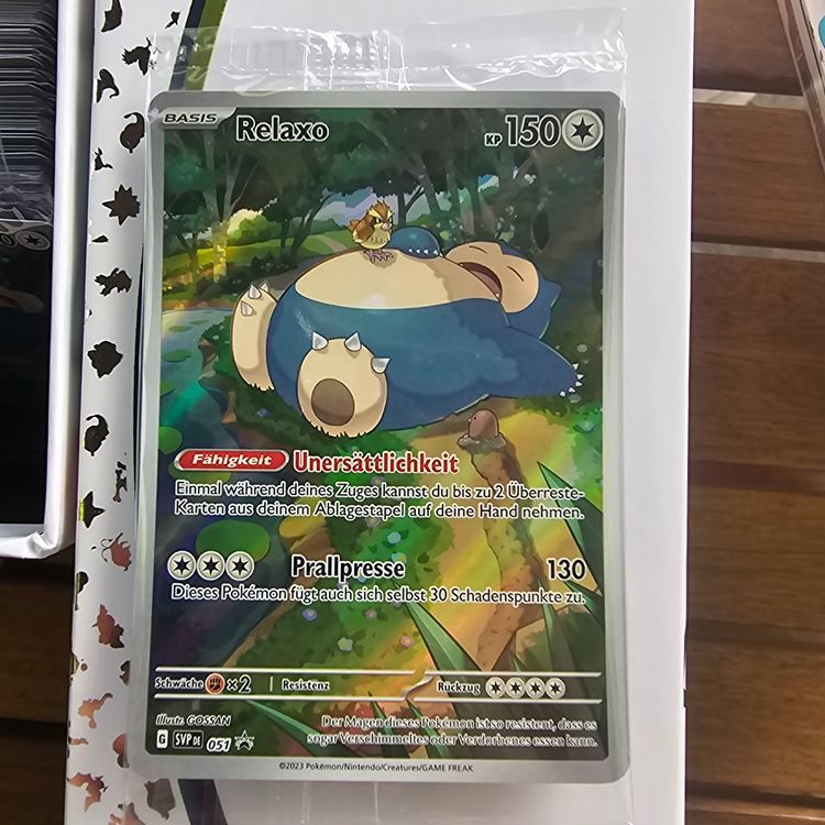 Relaxo Promo Pokemon 151 Sealed ab 1.- (Neu und originalverpackt) in Frenkendorf für CHF 2 – mit ...