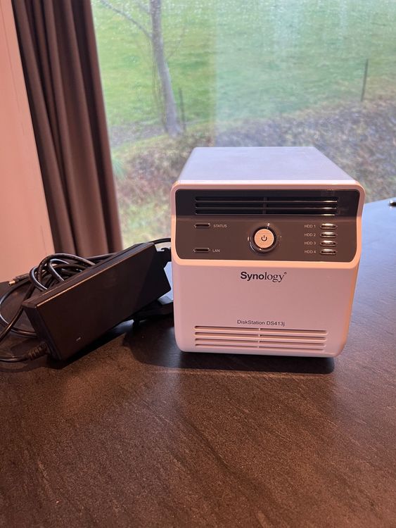 Synology DiskStation DS413j, 4x3TB WD Red, einwandfrei (Gebraucht) in ...