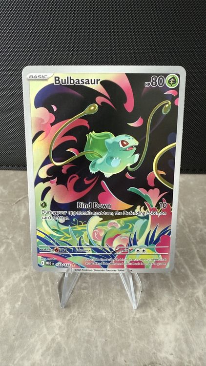 Pokemon Mega Evolution - Bulbasaur 133/132 Illustration Rare (Neu ...