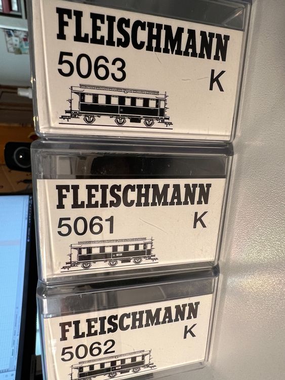 Fleischmann -A/B&B&B - 5061,5062&5063 - 3 Wagen - DB - H0 | Kaufen auf ...